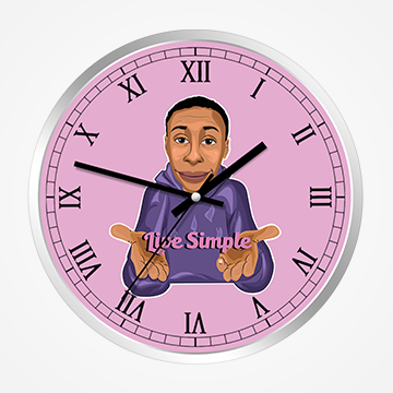 Khaby Lame - Tiktok - Wall Clock - Custom Freaks