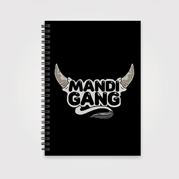Mandi Gang - Bakra Eid - Notebook - Custom Freaks