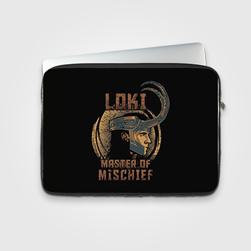 Loki The Master Of Mischeif- Laptop & Tablet Sleeve - Custom Freaks