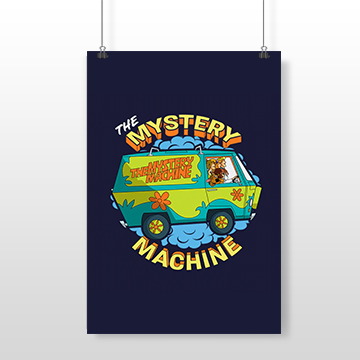 The Mystery Machine - Wall Posters - Custom Freaks