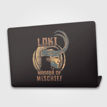 Loki The Master Of Mischeif - Laptop skin - Custom Freaks