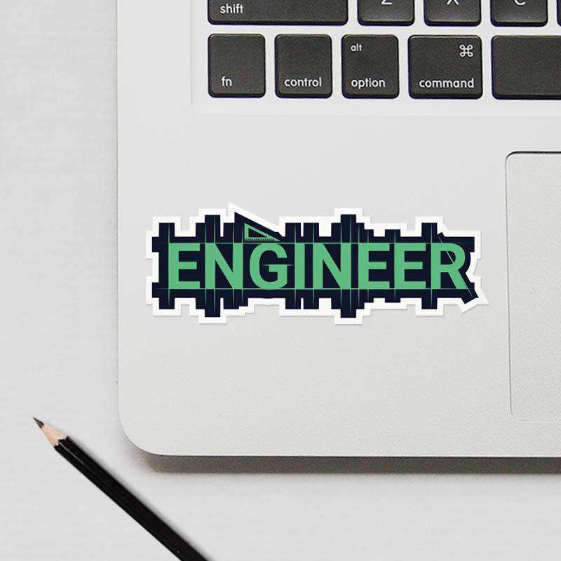 Engineer - Cutout Sticker - Custom Freaks