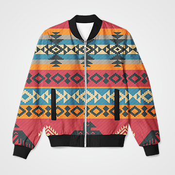 Abstract - Bomber Jacket - Custom Freaks