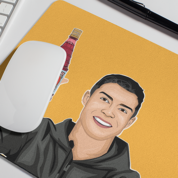 Cristiano Ronaldo - Rooh Afza - Mouse Pad - Custom Freaks