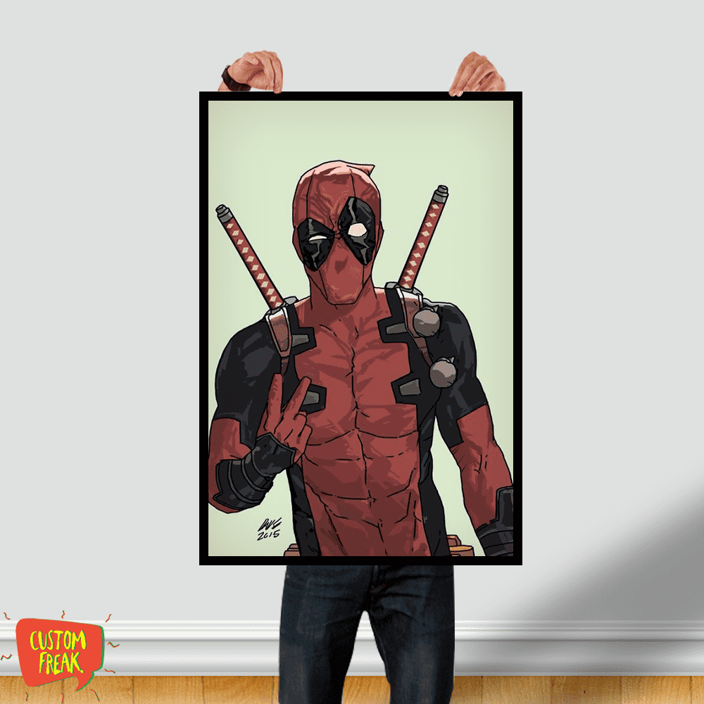 Deadpool - Wall Posters - Custom Freaks