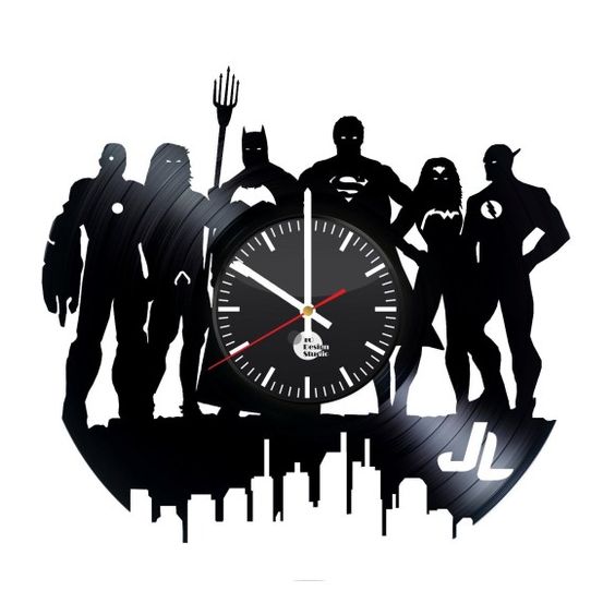 DC Comic - Acrylic Clock - Custom Freaks