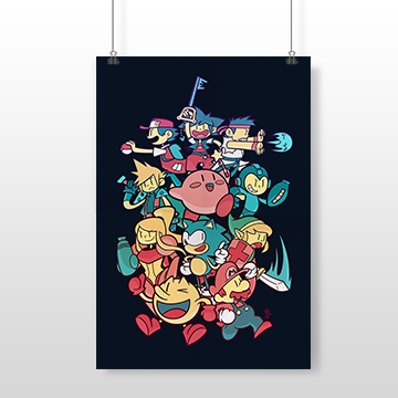 Cartoon Collage - Wall Posters - Custom Freaks