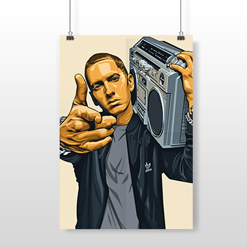 Eminem - Wall Posters - Custom Freaks
