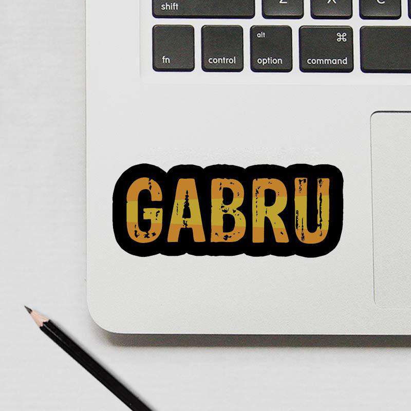 Gabru- Cutout Sticker - Custom Freaks