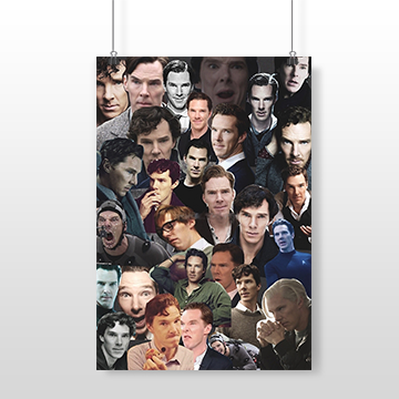 Sherlock Collage - Wall Posters - Custom Freaks