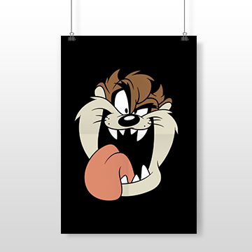 Taz - Looney Tunes - Wall Posters - Custom Freaks