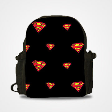 Superman Collage - Kids Backpack - Custom Freaks