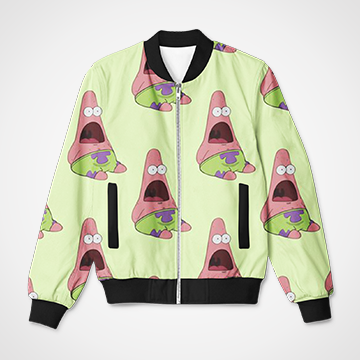 Patrick Star - Bomber Jacket - Custom Freaks