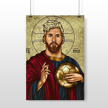 Messi - Wall Posters - Custom Freaks