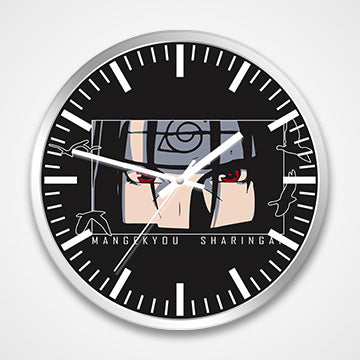 Mangekyou Sharingan - Wall Clock - Custom Freaks