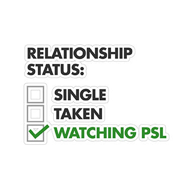 Single Taken Watching PSL - Cutout Sticker - Custom Freaks